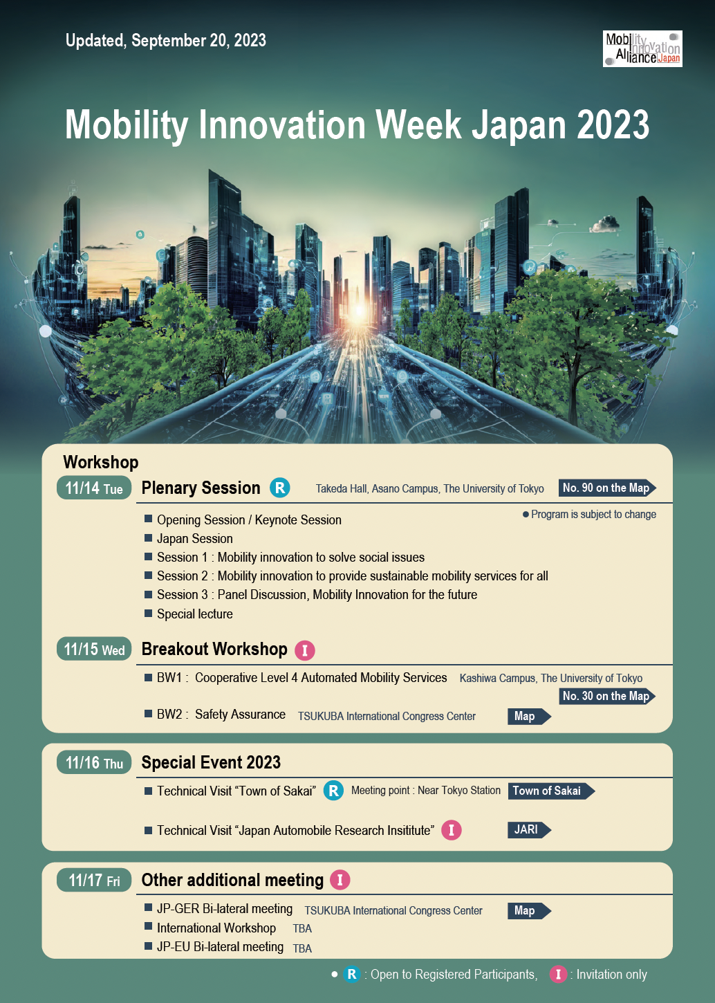 Mobility Innovation Week 2023 - VIVID German-Japan joint virtual ...